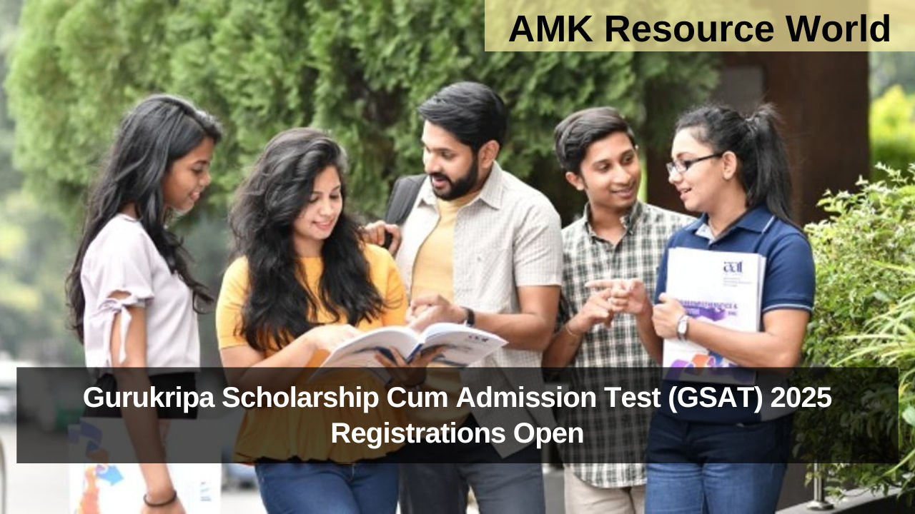 Gurukripa Scholarship Cum Admission Test (GSAT) 2025 Registrations Now ... Gurukripa Scholarship Cum Admission Test (GSAT) 2025 Registrations Now ...