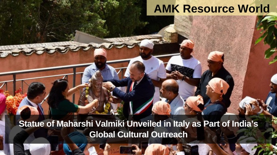 Statue of Maharshi Valmiki Unveiled in Italy as Part of India’s Global ...
