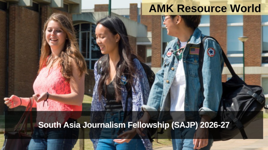 South Asia Journalism Fellowship (SAJP) 2026-27 Applications Open - AMK ...