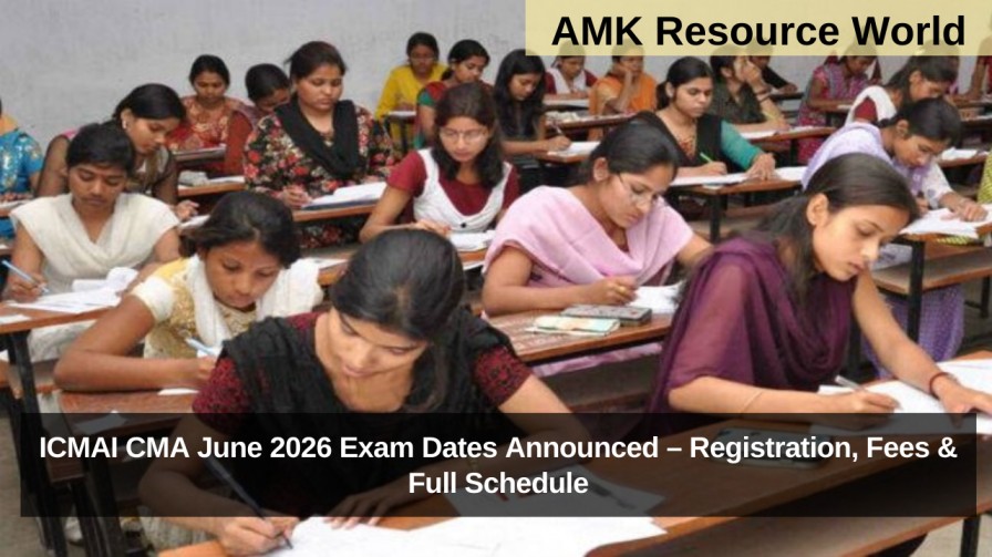 ICMAI CMA June 2026 Exam Dates Announced – Registration, Fees & Full ...